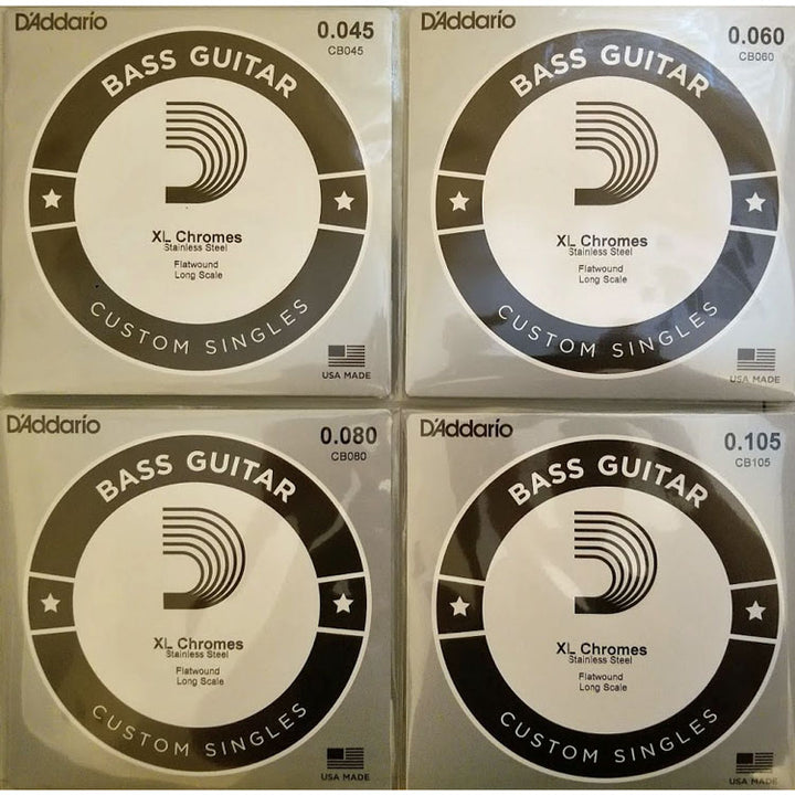 4-String Long Scale Flatwound Bass String Sets – Fret Nation